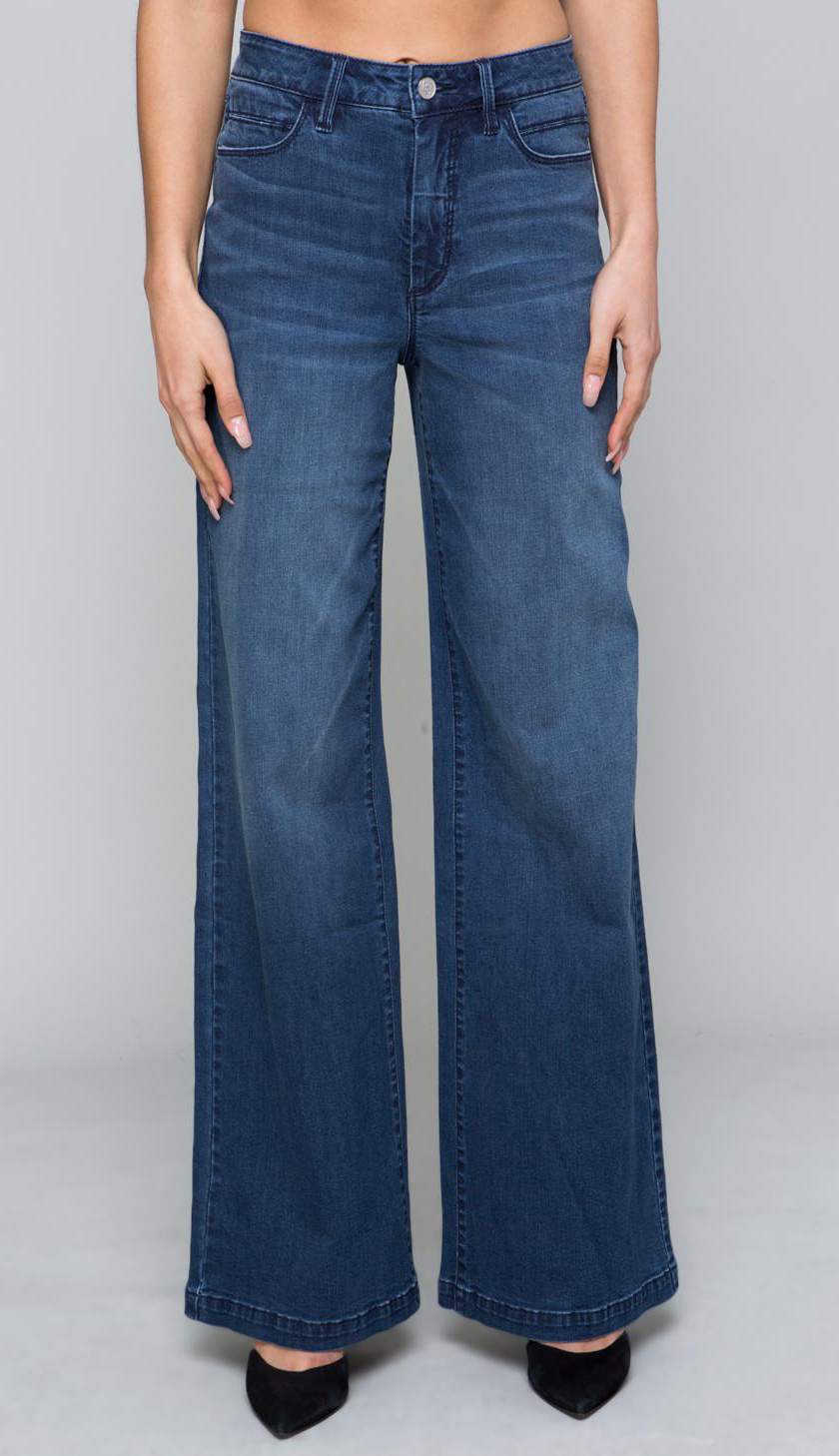 Wide-Leg Jeans and Trouser Jeans Archives | Types of Jean Fits