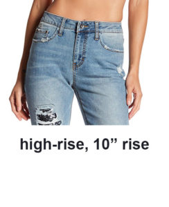 Jeans rise definitions and 7 tips for best fit | Types of Jean Fits