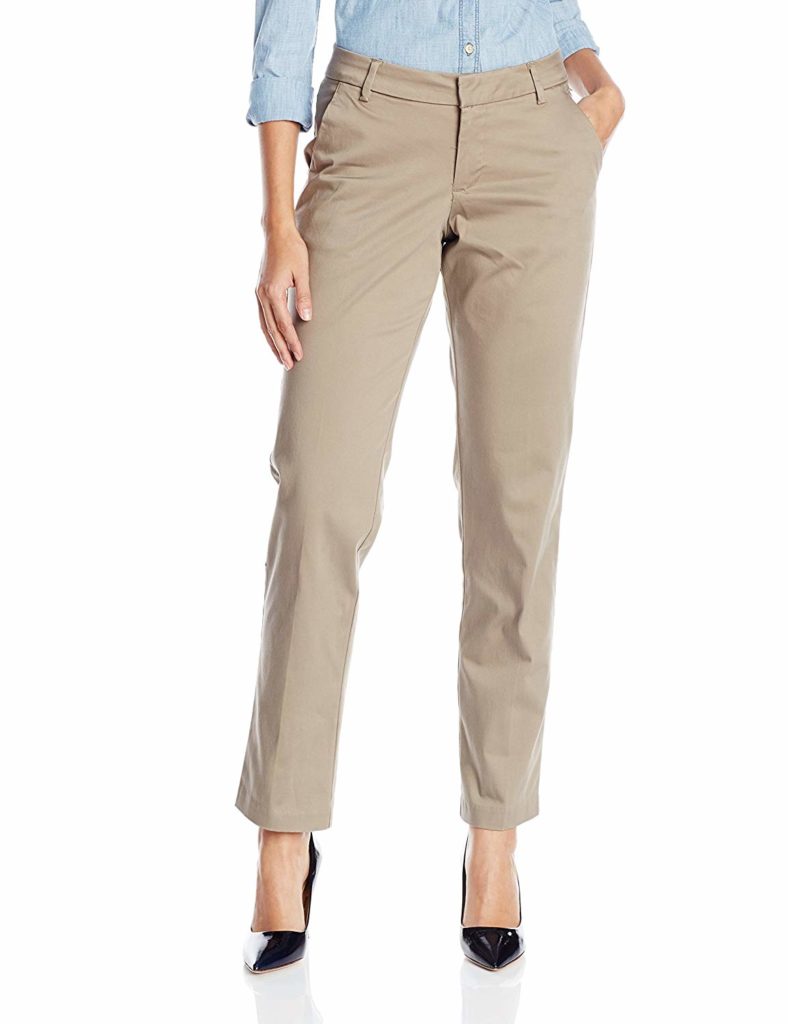 Khaki skinny jeans, outfit ideas | Types of Jean Fits