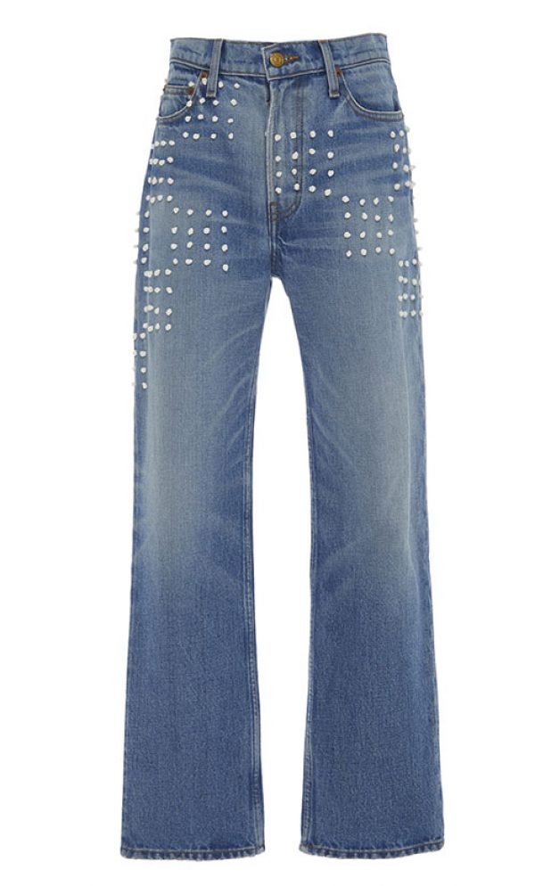 Casual Jean Outfits: 12 Pieces, Dazzling Color + Checkered Jeans ...